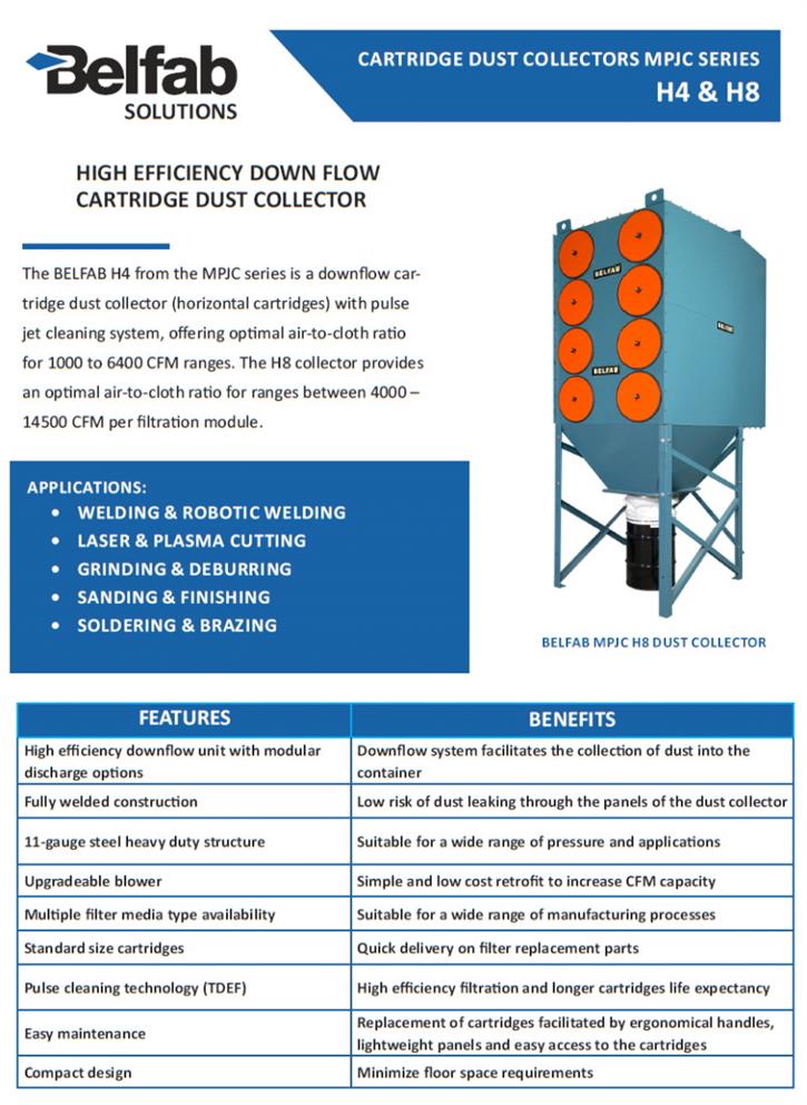 Literature BELFAB MPJC-H4