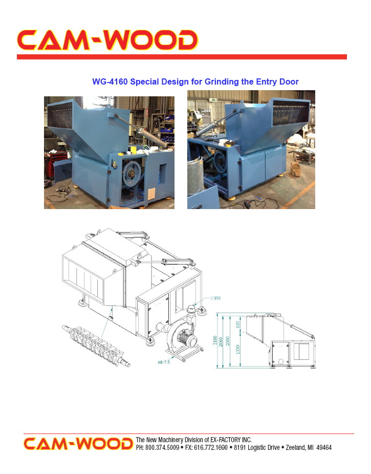 Literature CAM-WOOD WX-4150X
