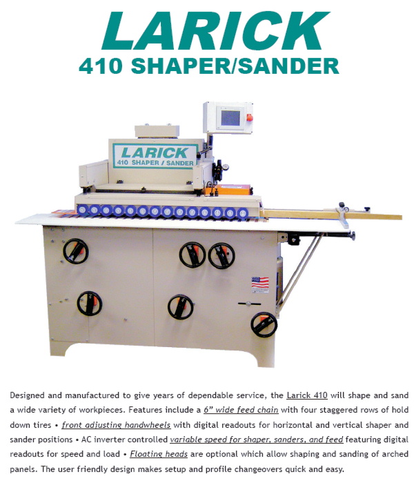 Literature LARICK 410