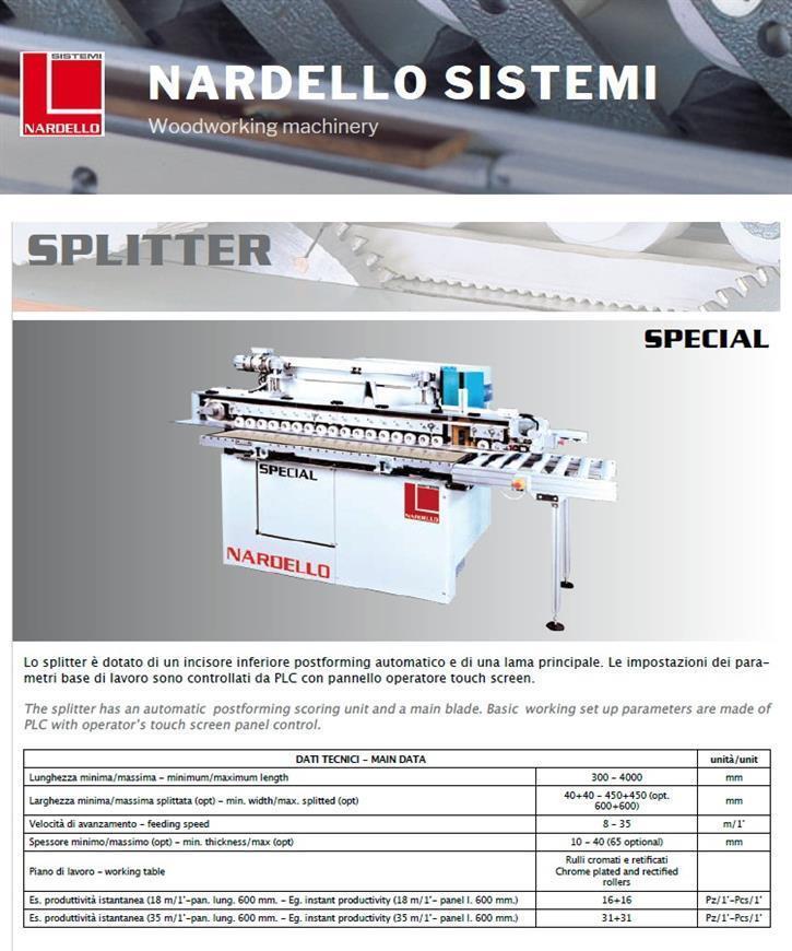 Literature NARDELLO SPECIAL