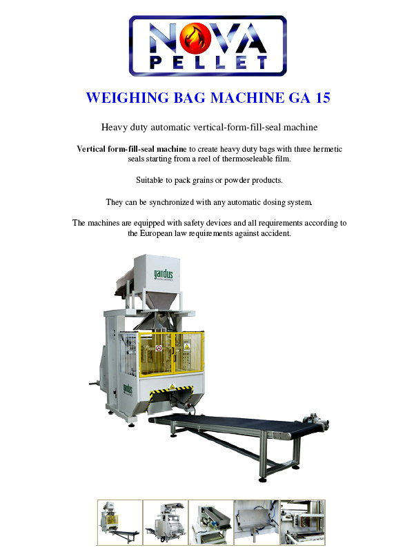 Literature NOVA PELLET N-PLUS PLANT