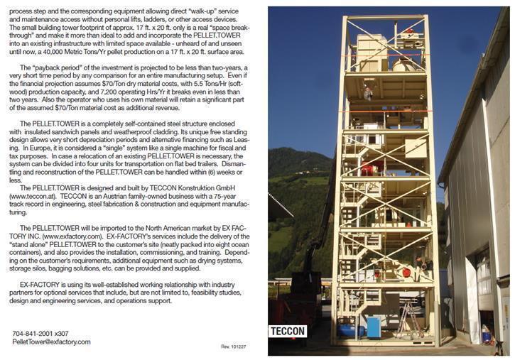 Literature PELLET.TOWER SINGLE TOWER