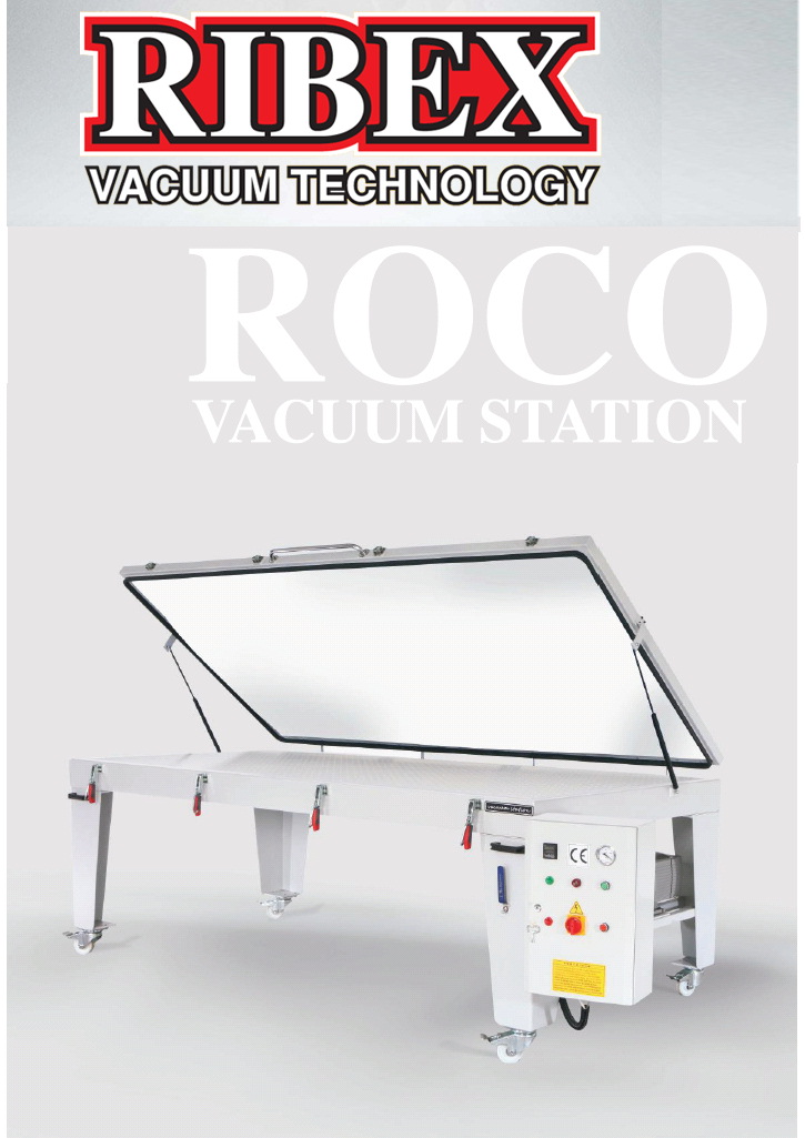 Literature RIBEX ROCO MAXI VACUUM STATION