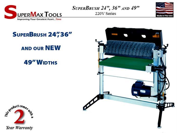Literature SUPERMAX TOOLS SUPERBRUSH 36