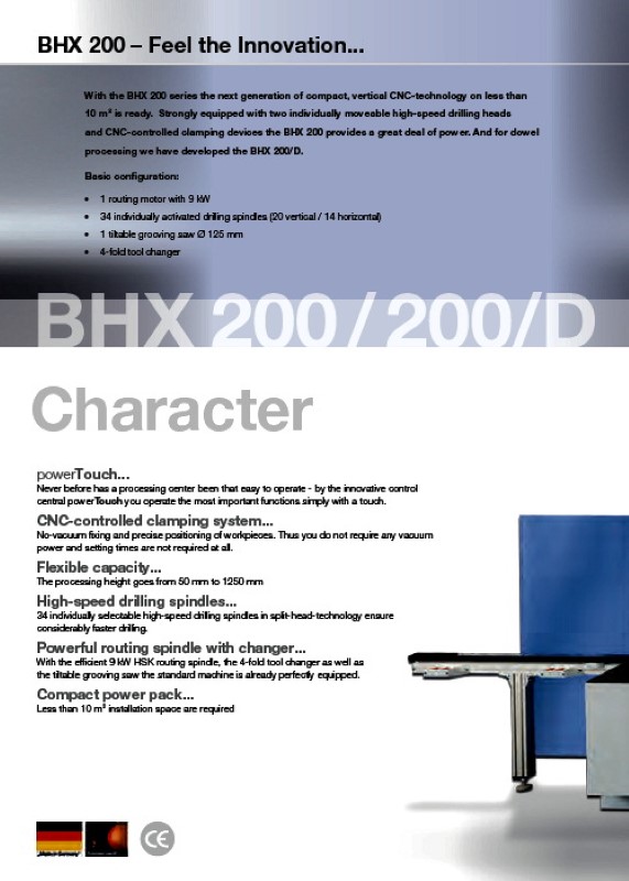 Literature WEEKE BHX 200